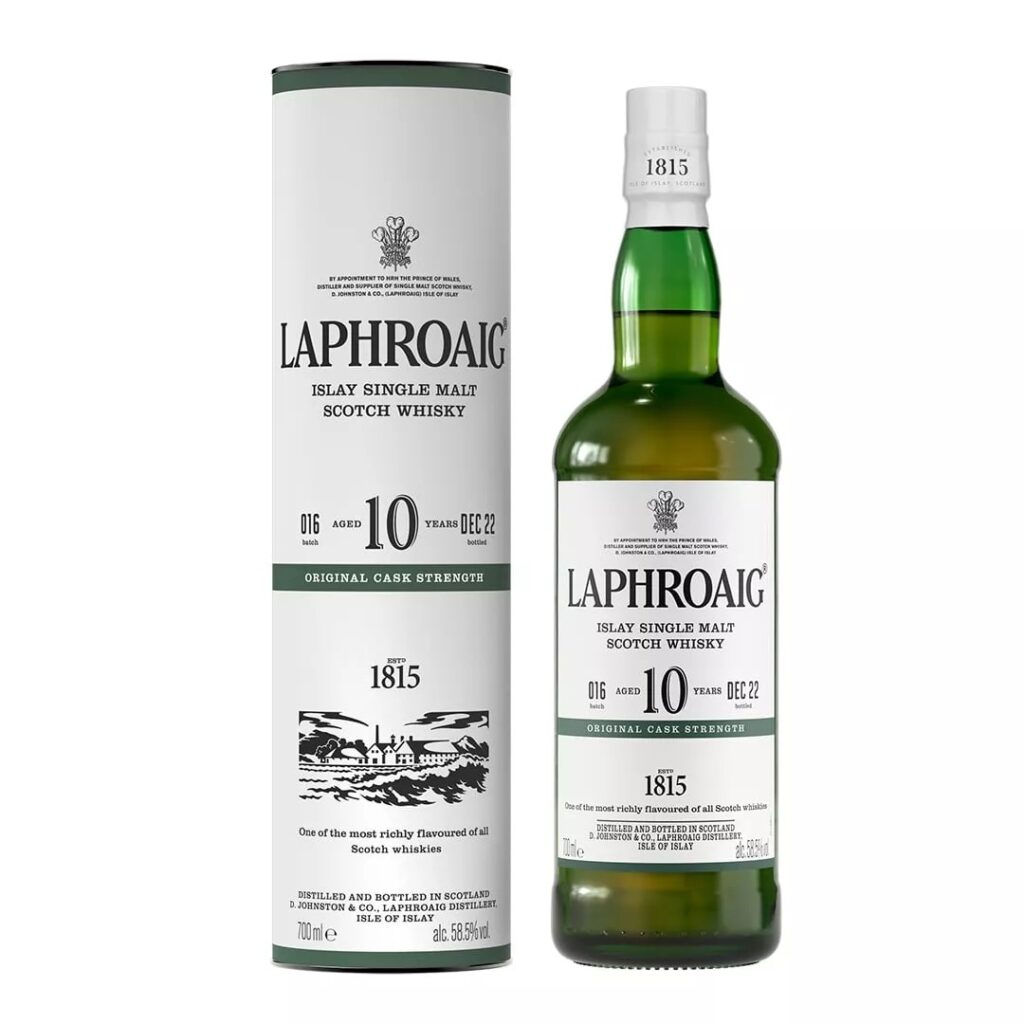 Laphroaig Cask Strength 10 Batch 016 Rel 2022